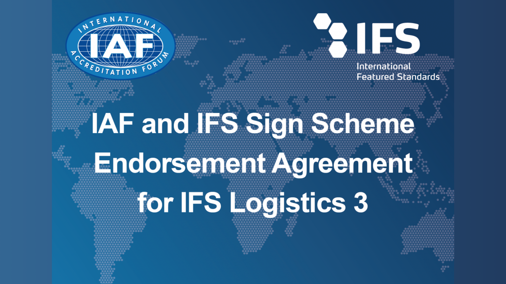IFS Logistics Achieves Recognition Under IAF MLA - IAF