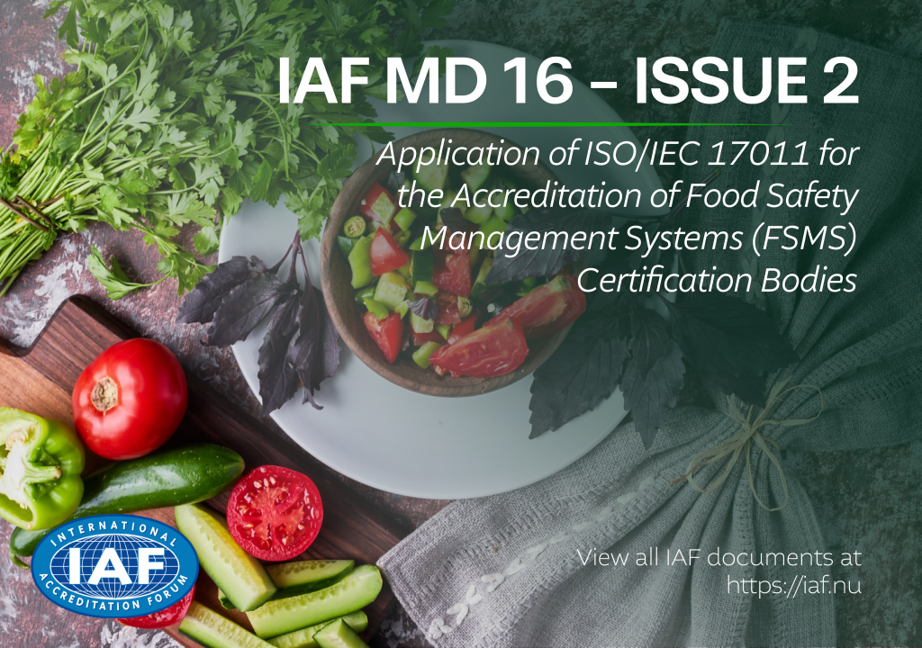 IAF Publishes Issue 2 of IAF MD 16 - IAF