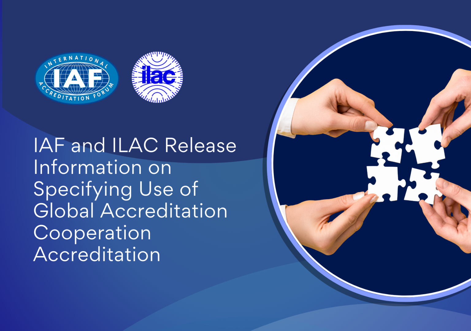 Transition to Global Accreditation Cooperation - IAF