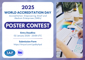 IAF and ILAC Launch Poster Contest for WAD 2025 - IAF